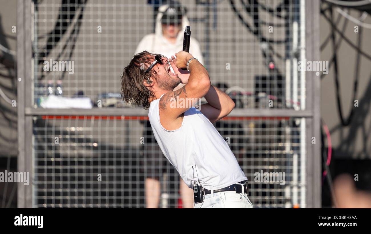 Souly bei seinem Auftritte am 20.06.2025 auf dem Heroes Festival in ...