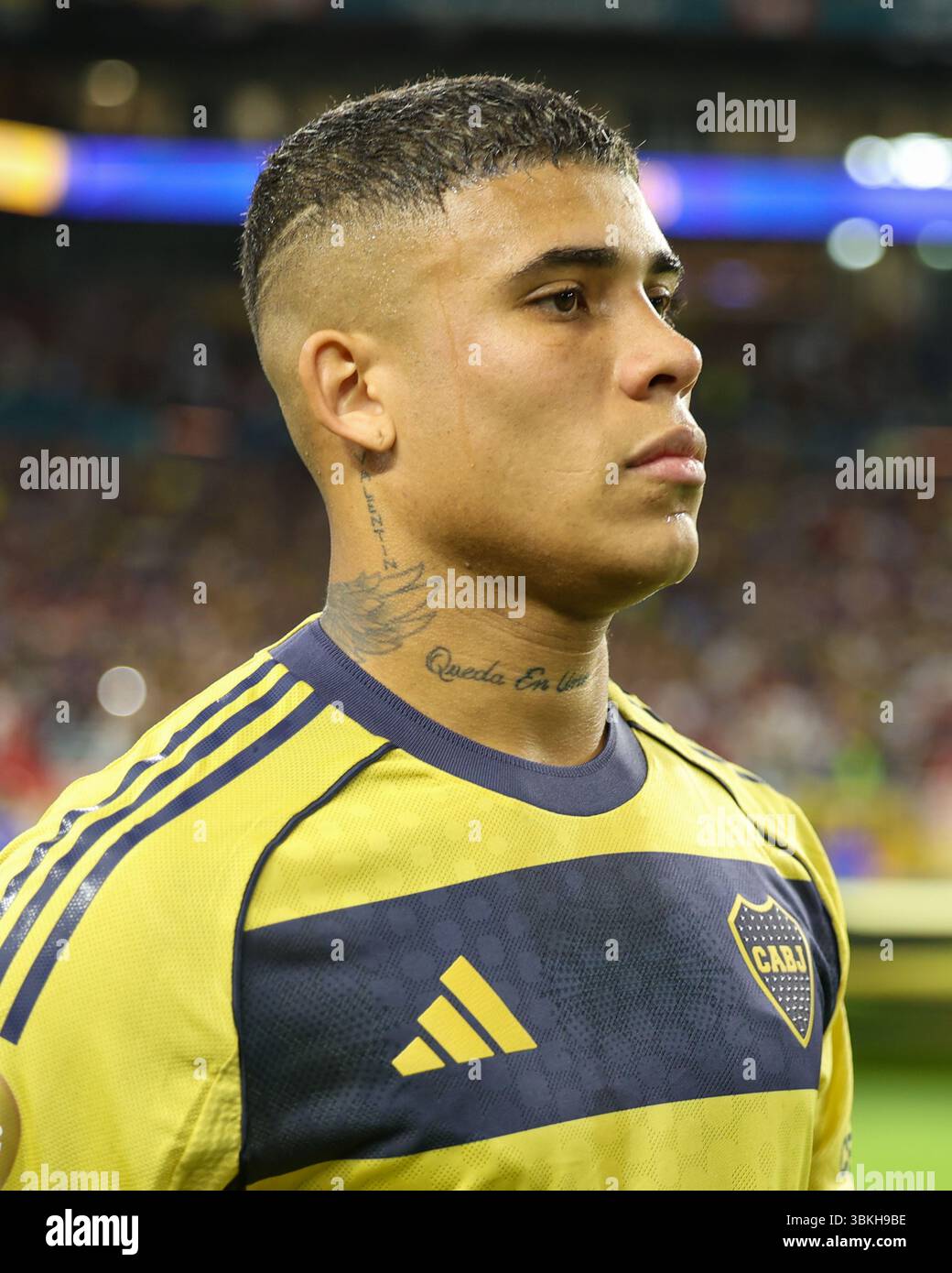 Miami Gardens, USA. 20th June, 2025. CA Boca Juniors Defender Ayrton ...