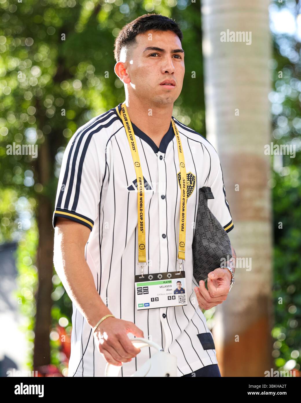 Miami Gardens, USA. 20th June, 2025. CA Boca Juniors Midfielder Alan ...