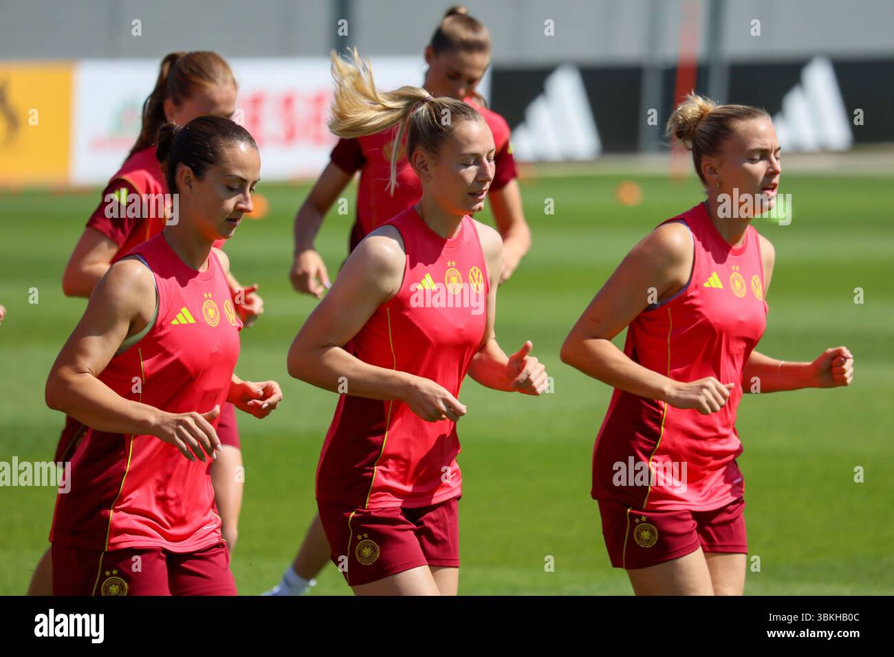 Herzogenaurach, Deutschland. 21st June, 2025. Herzogenaurach, Deutschland 21. Juni 2025: DFB ...