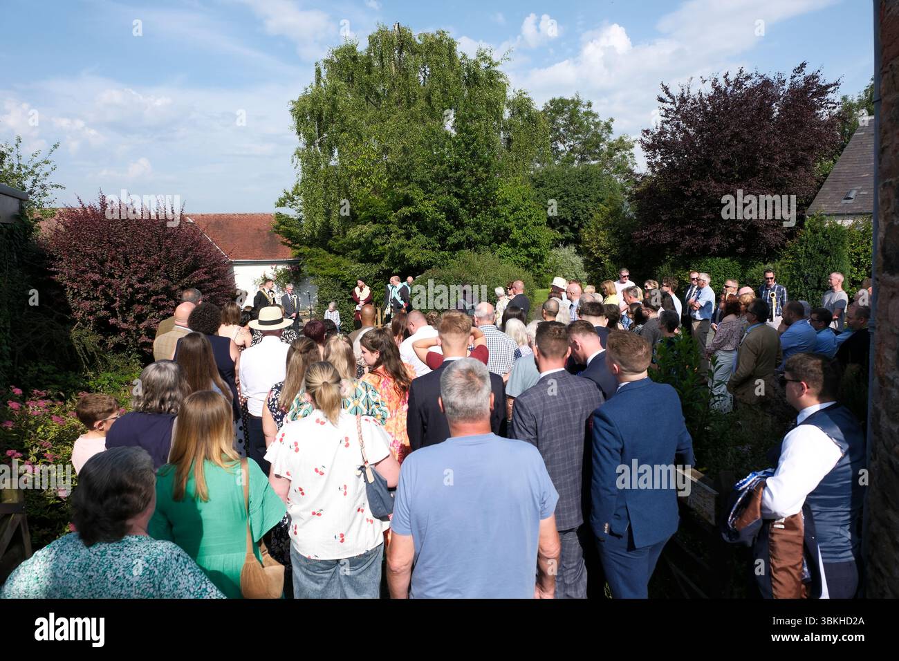 Melrose, UK. 21st June, 2025. Melrose Festival 2025, Tour of Ceremonies ...