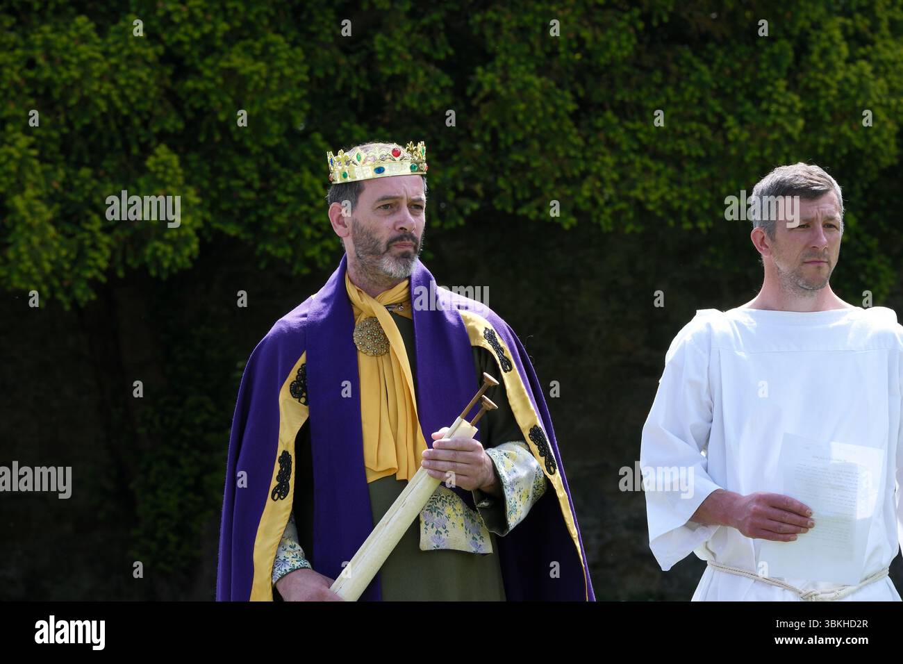 Melrose, UK. 21st June, 2025. Melrose Festival 2025, Tour of Ceremonies ...