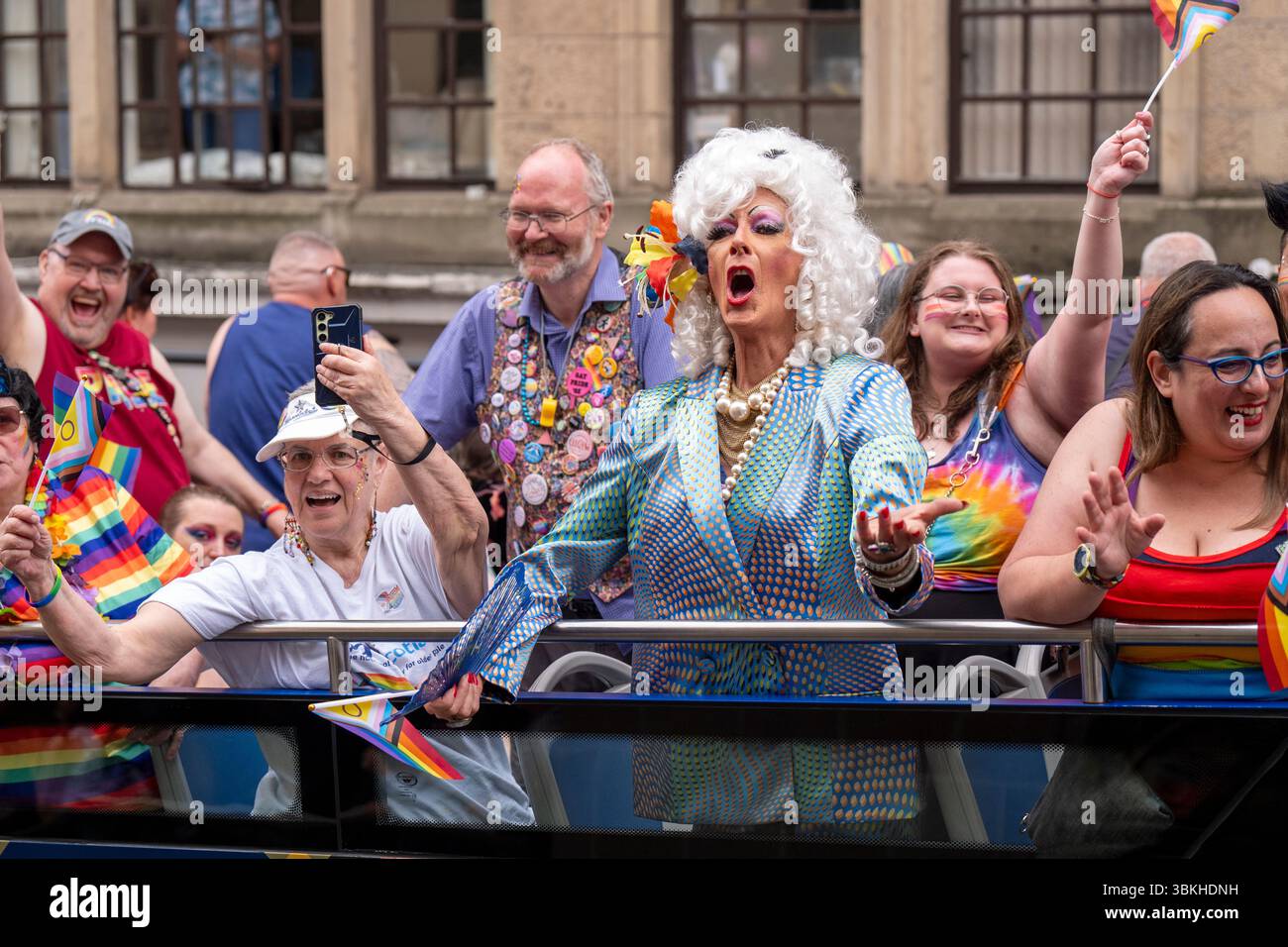 People take part in the Pride Edinburgh 2025 parade through Edinburgh ...