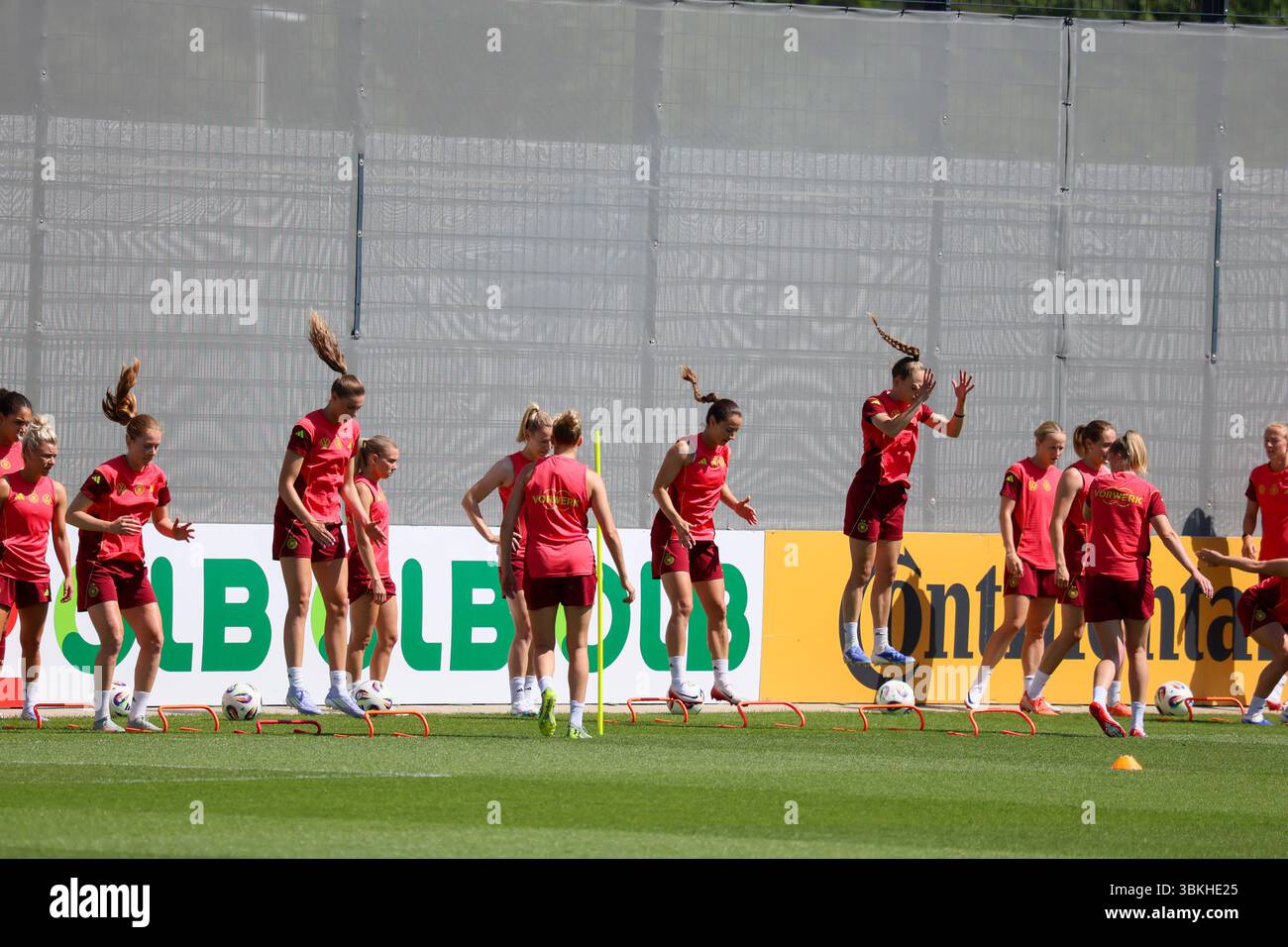 Herzogenaurach, Deutschland. 21st June, 2025. Herzogenaurach, Deutschland 21. Juni 2025: DFB ...