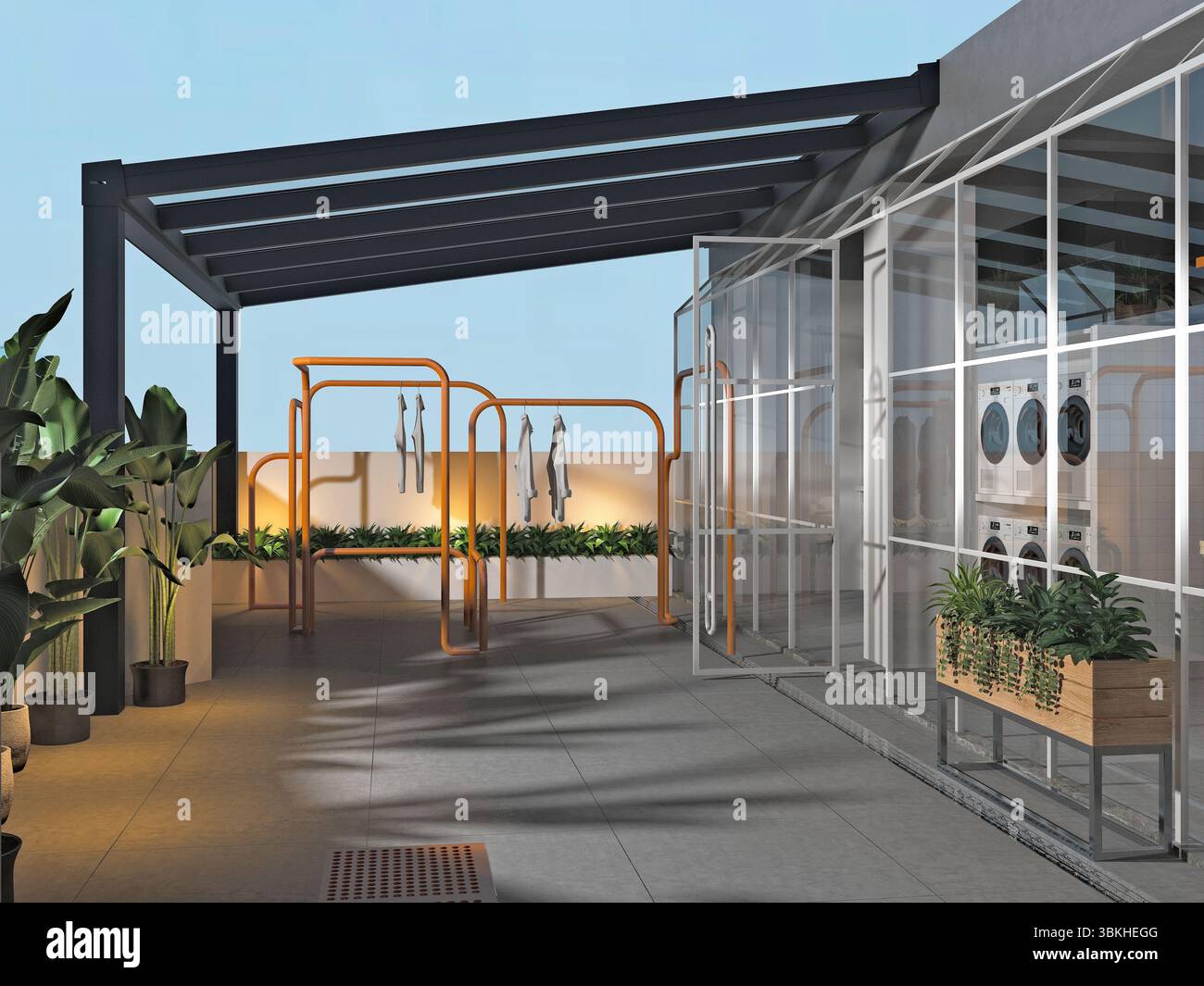 Beautiful residential home exterior garden hi-res stock photography and ...