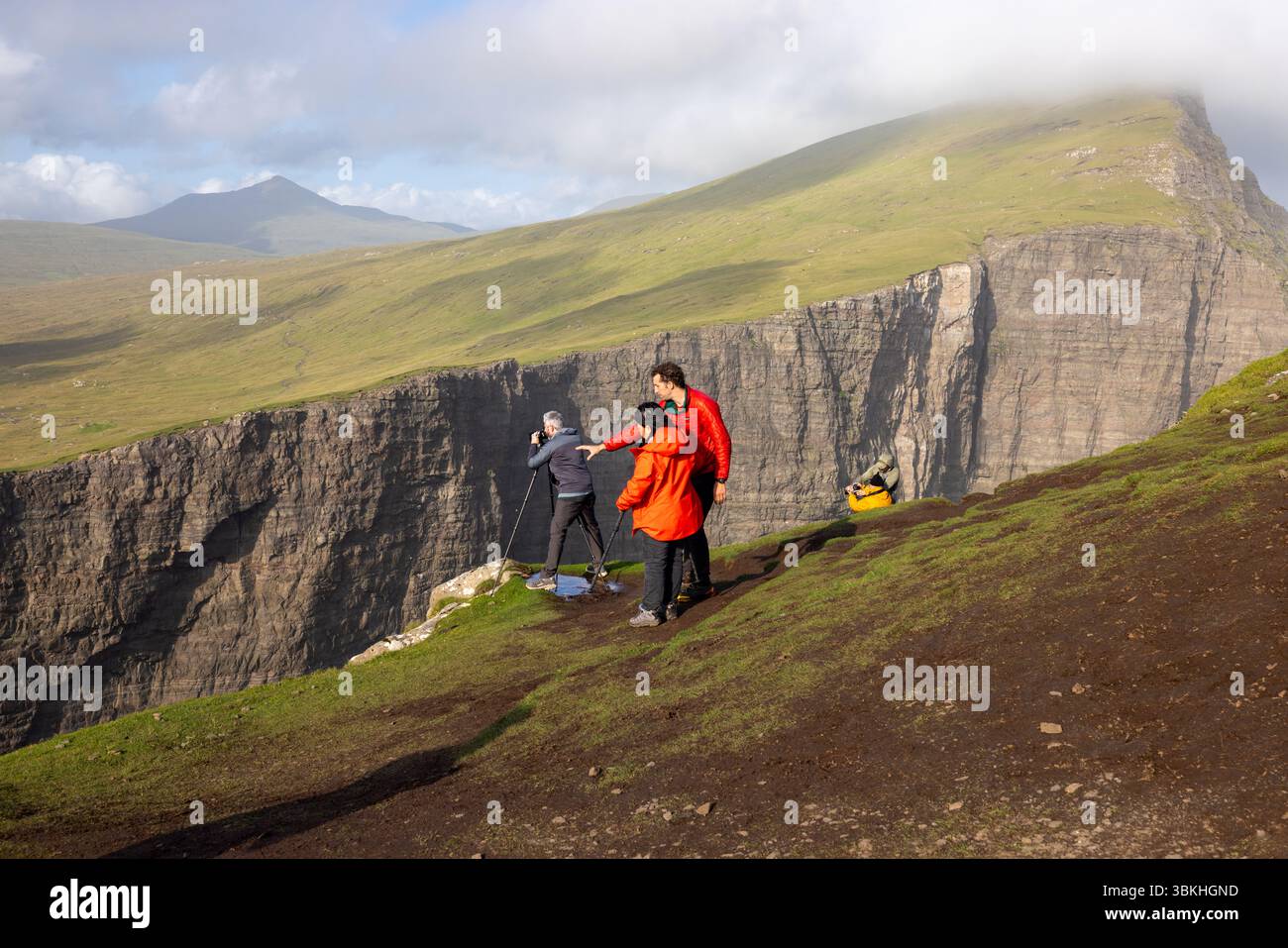 Leitisvatn, sometimes called Sørvágsvatn, is the largest lake in the ...
