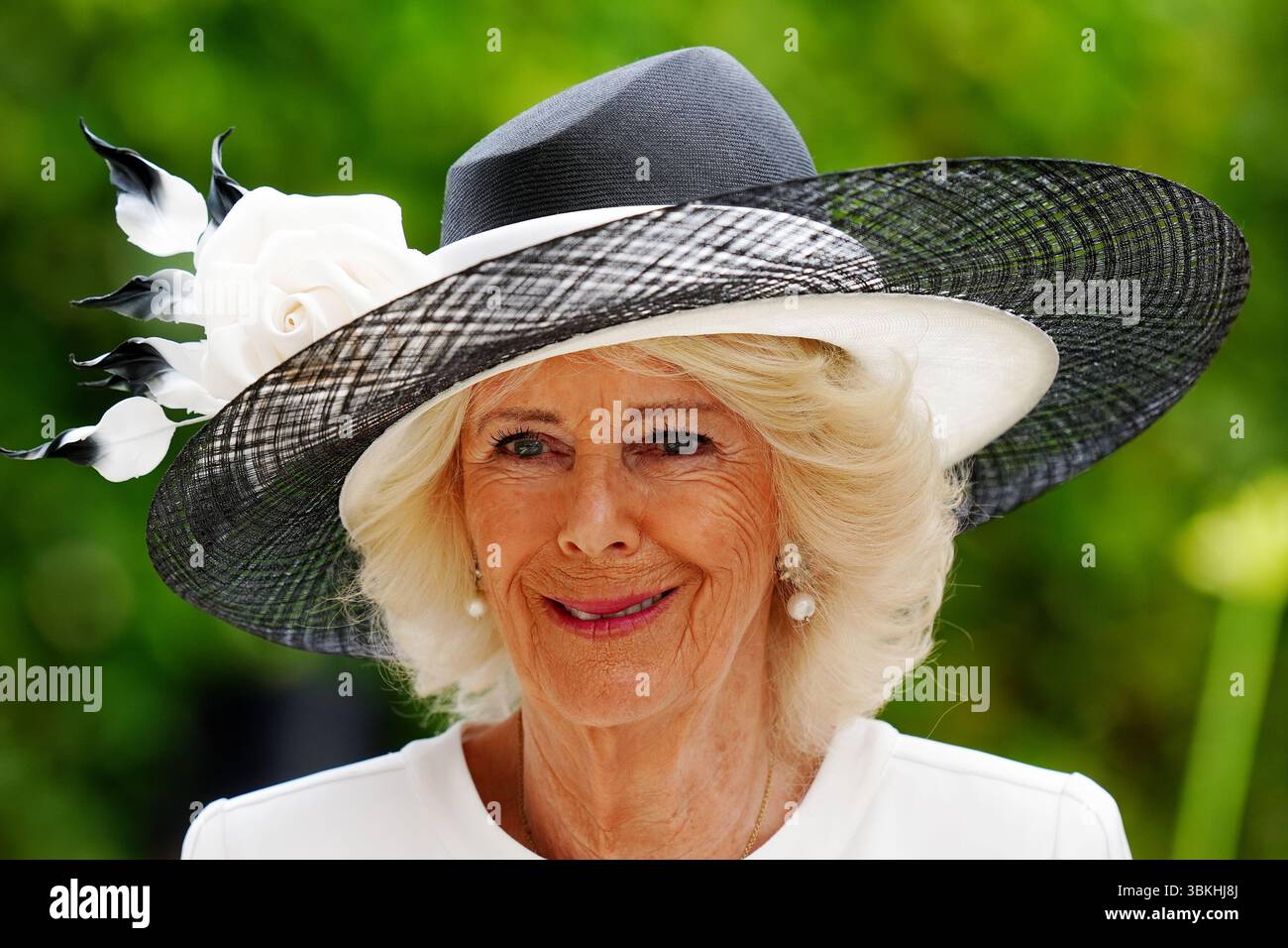 Queen Camilla during the winners presentation for the Queen Elizabeth ...