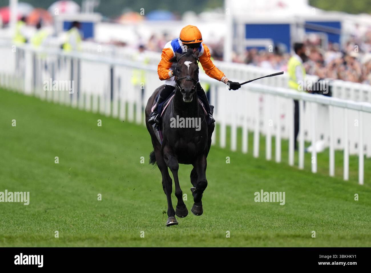 Noble Champion ridden by Kieran Shoemark on their way to winning the ...