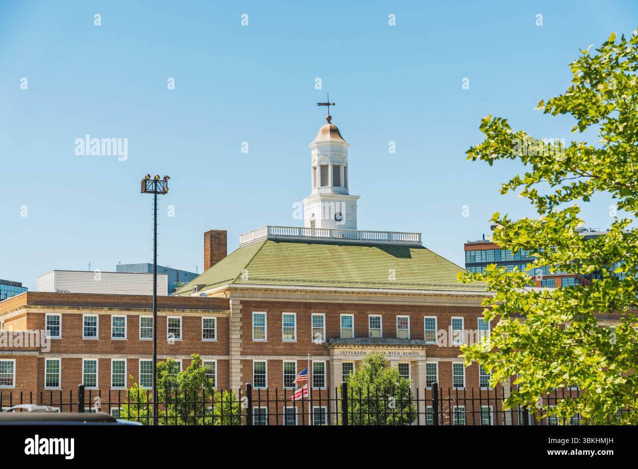 Washington D.C. - May 24, 2025. Jefferson Junior High School stands out ...