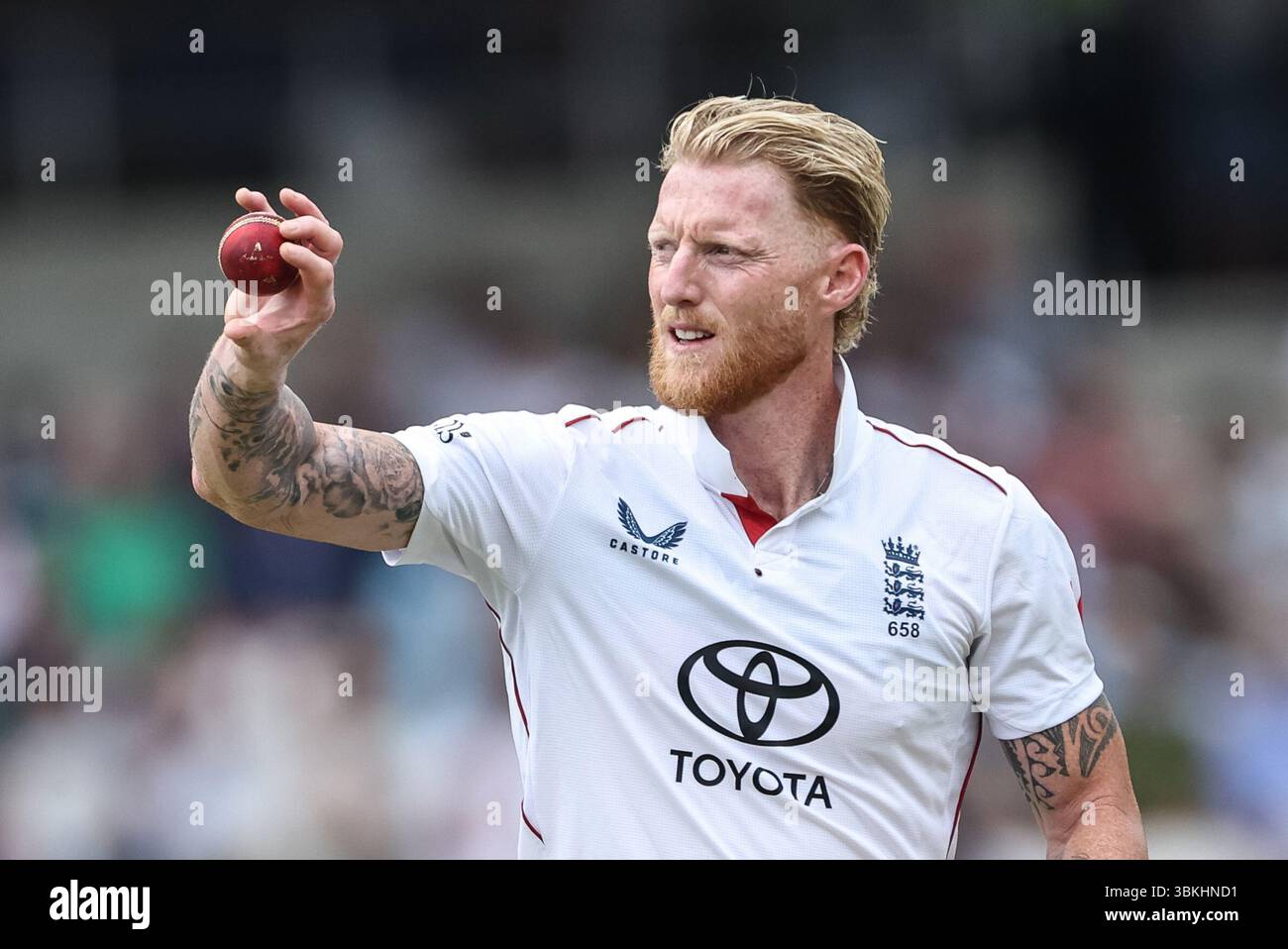 Leeds, United Kingdom, 21st June 2025. England captain Ben Stokes ...