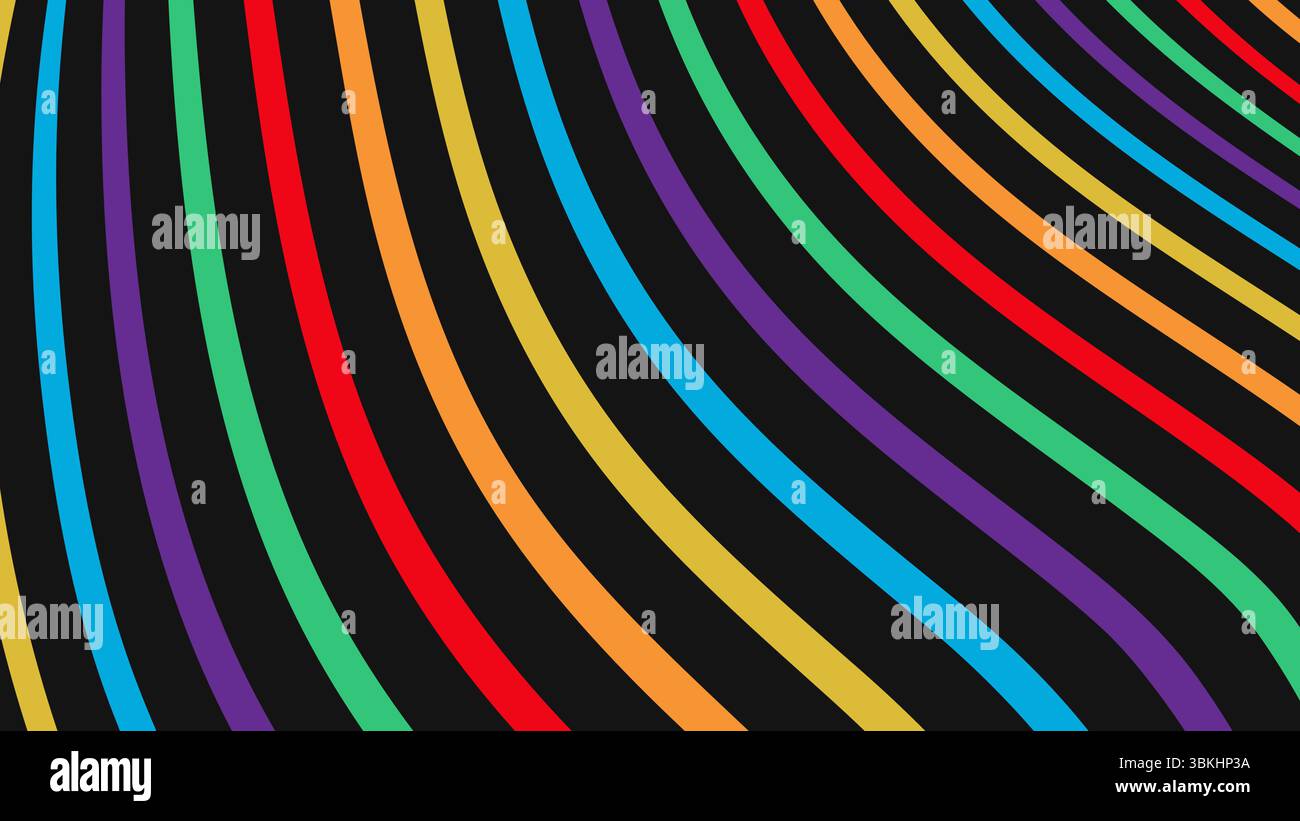 Retro stripes colorful distorted Stock Vector Images - Alamy