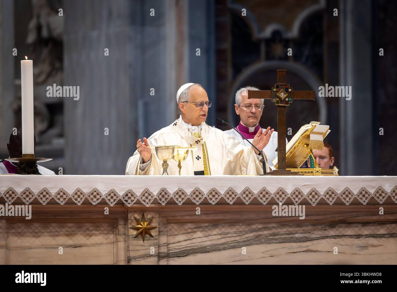 On the Solemnity of the Most Holy Trinity, Pope Leo XIV presides over ...