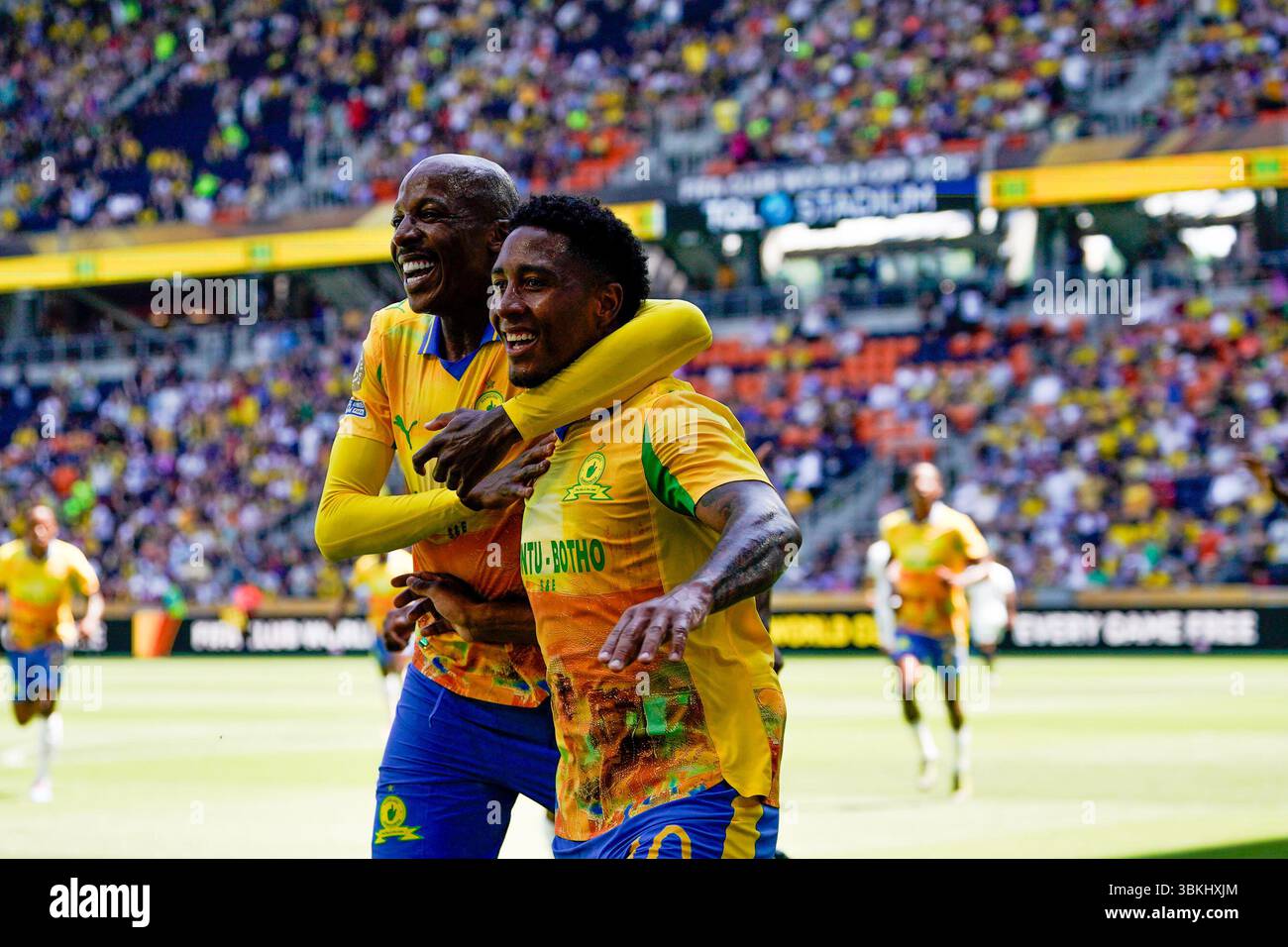 Cincinnati, Ohio, USA. 21st June, 2025. Mamelodi Sundowns defender ...