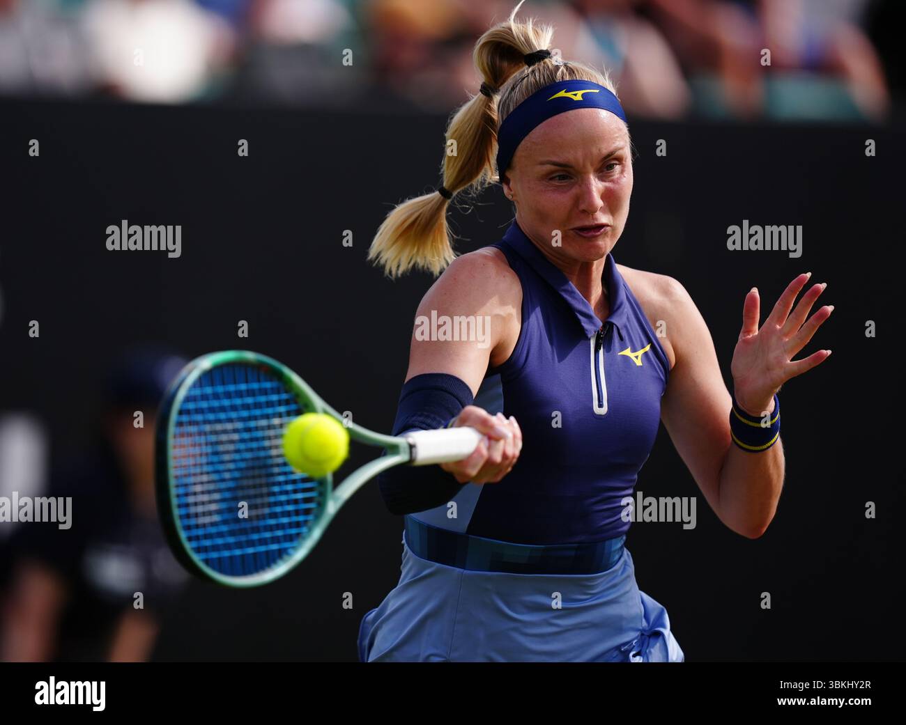 Rebecca Sramkova in action against McCartney Kessler during day six of ...