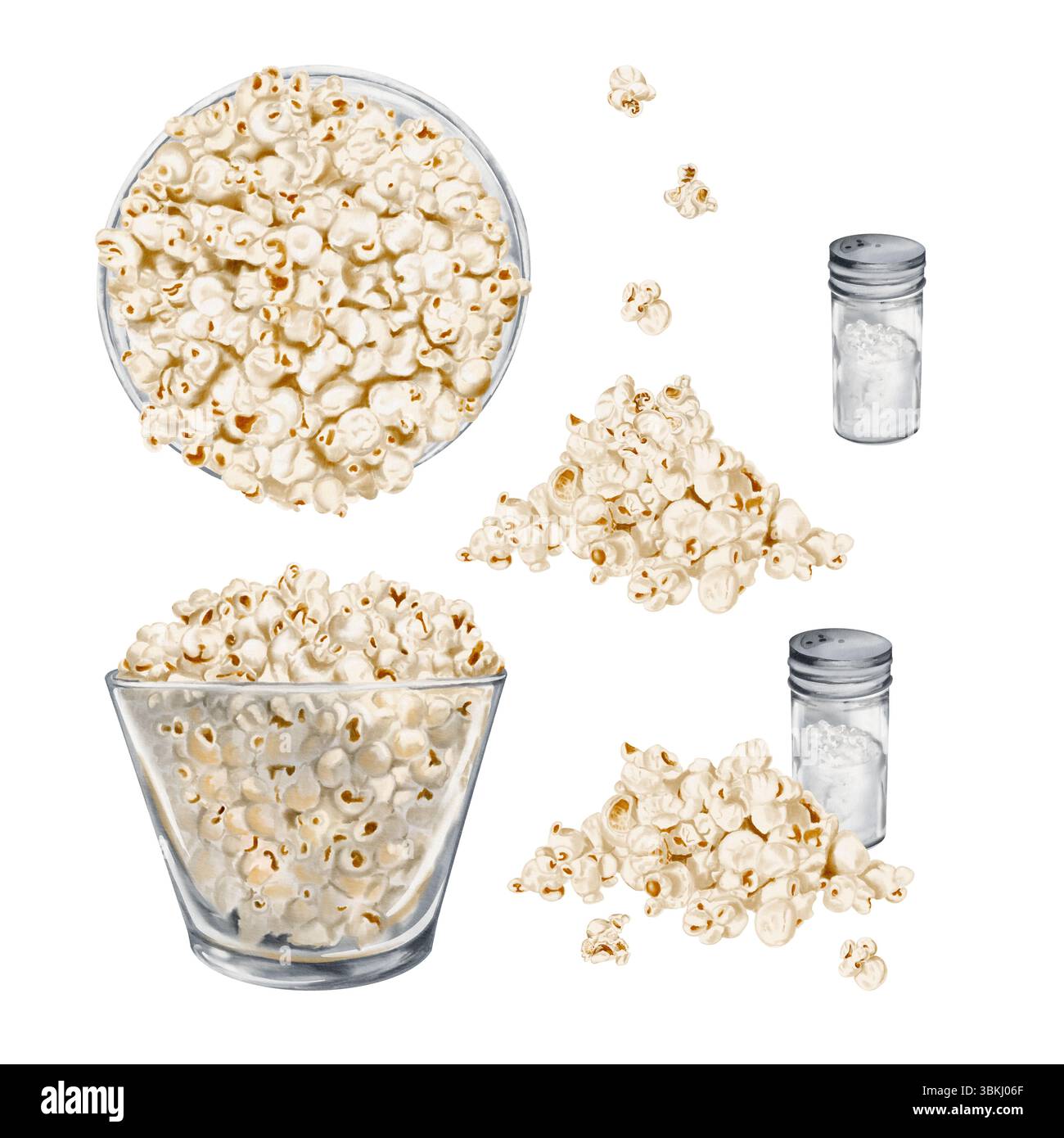 Popcorn chips snacks Cut Out Stock Images & Pictures - Alamy