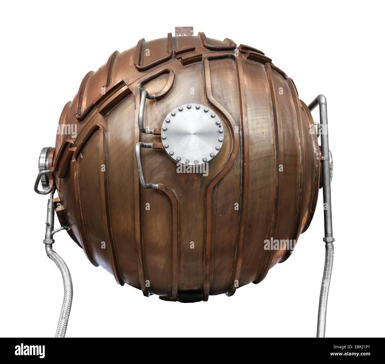 Science Image Of An Isolated Particle Accelerating Cavity On A White ...