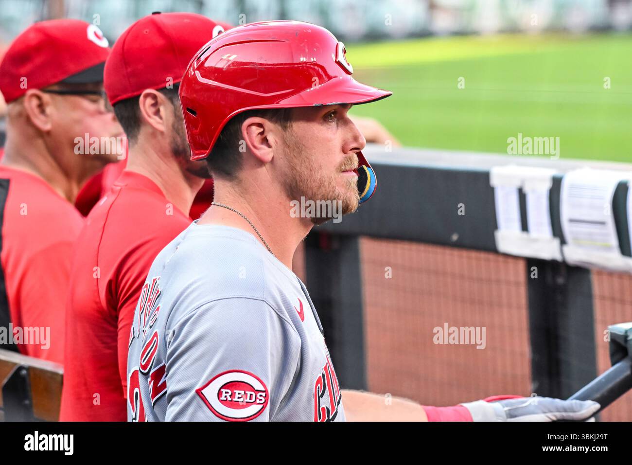 ST. LOUIS, MO - JUN 20: Cincinnati Reds designated hitter Tyler ...