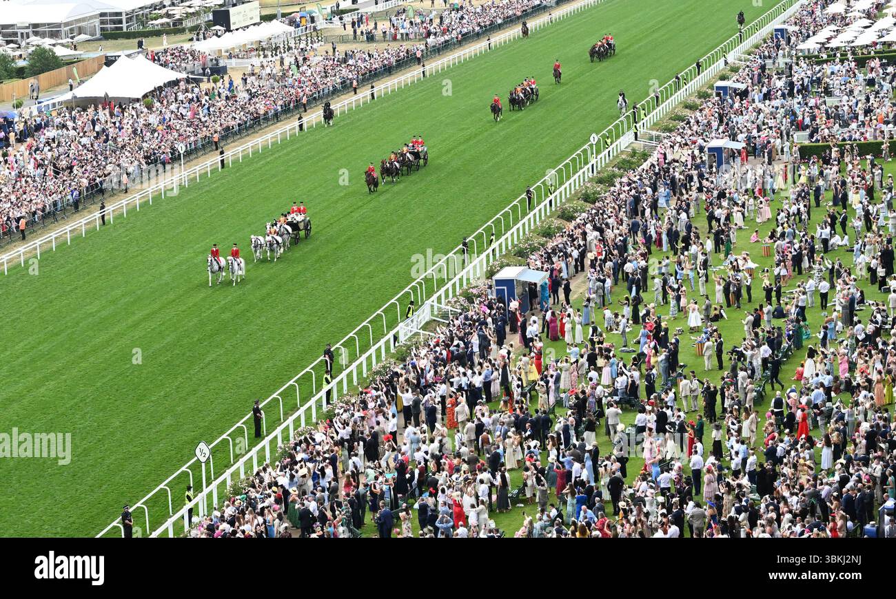 21st June 2025; Ascot Racecourse, Berkshire, England; Royal Ascot Horse ...