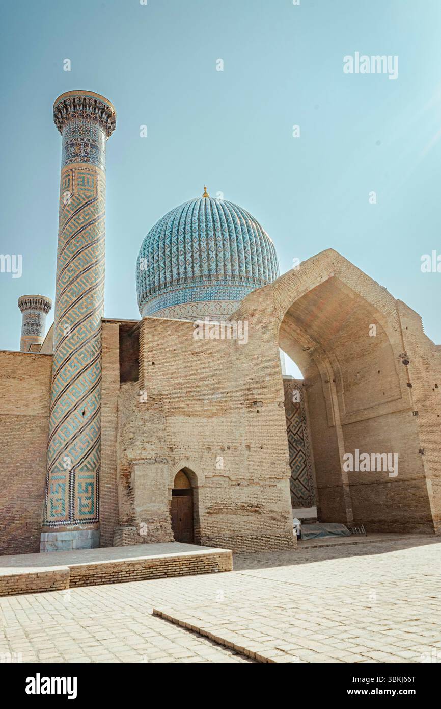Inside of Gur-e Amir complex Stock Photo - Alamy