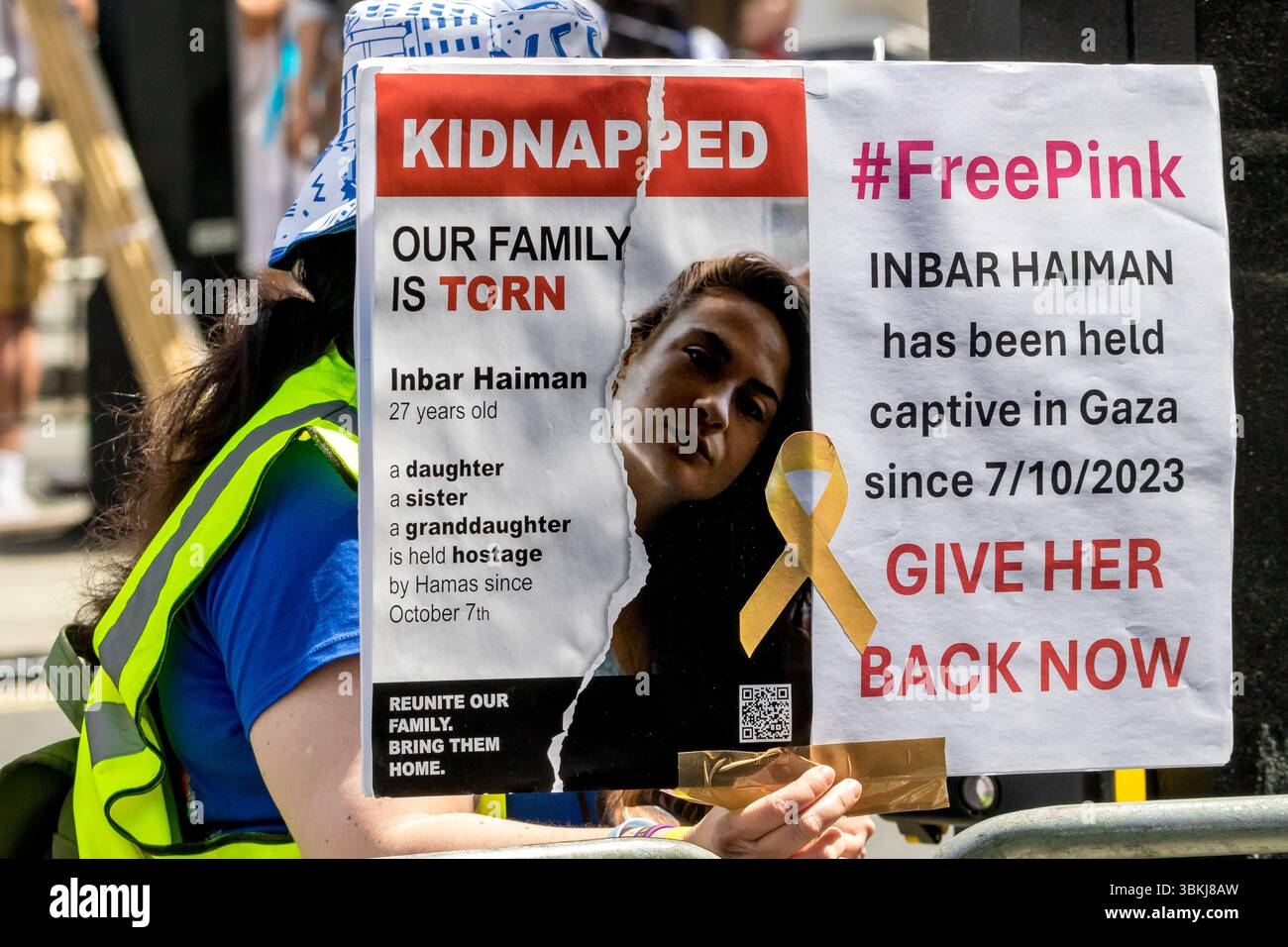London, UK. 21st June 2025. Large protests organised by the Palestine ...