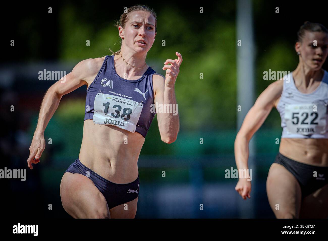 Duisburg, Deutschland. 21st June, 2025. Benzin Lea Sophie (Cologne Athletics); Nordrhein ...
