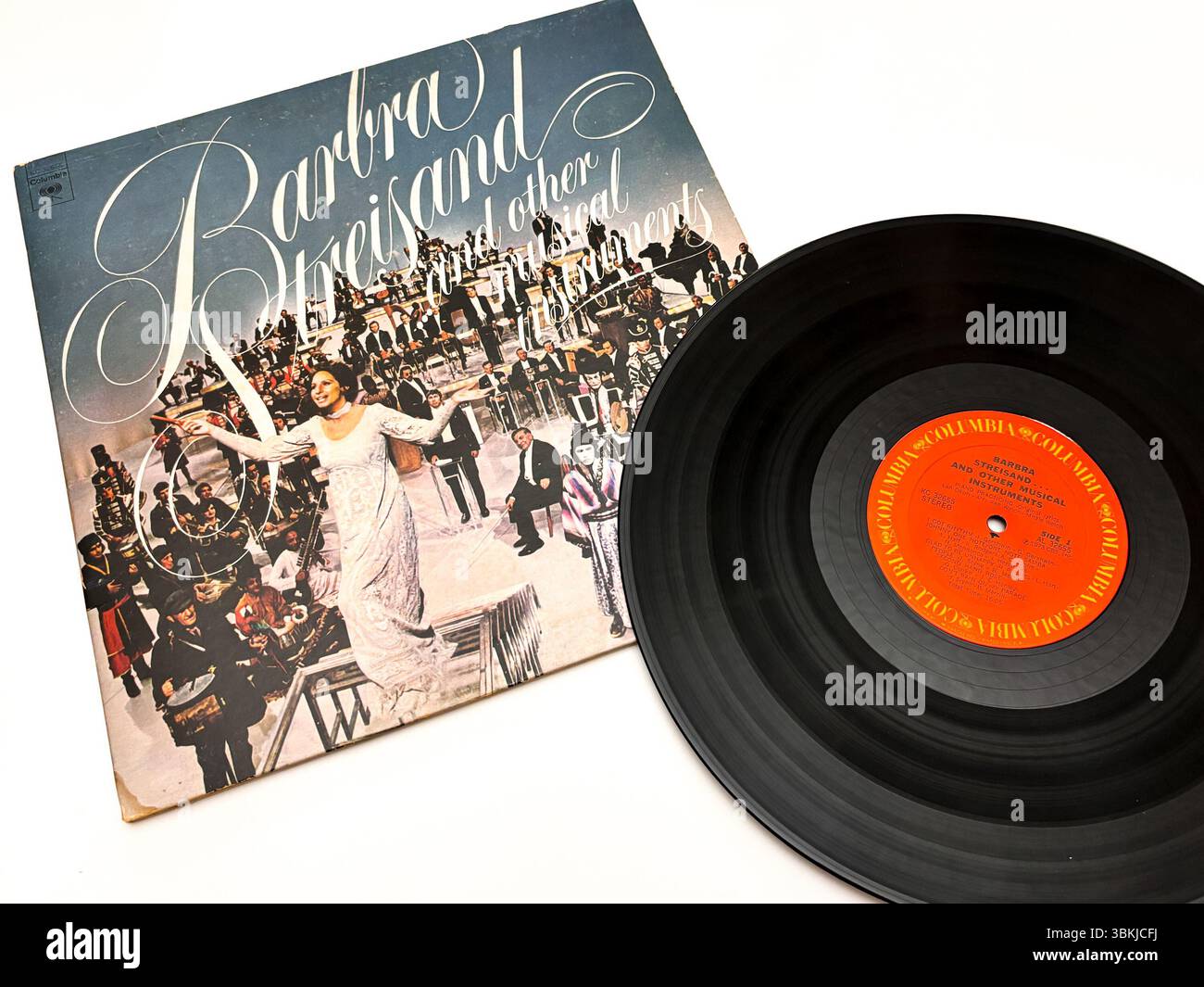 Barbra streisand album cover hi-res stock photography and images - Alamy