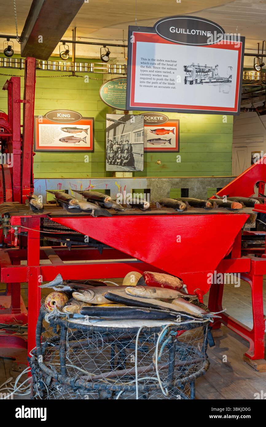 Cannery Museum, Icy Strait Point, Hoonah, Chichagof Island, Alaska, USA ...
