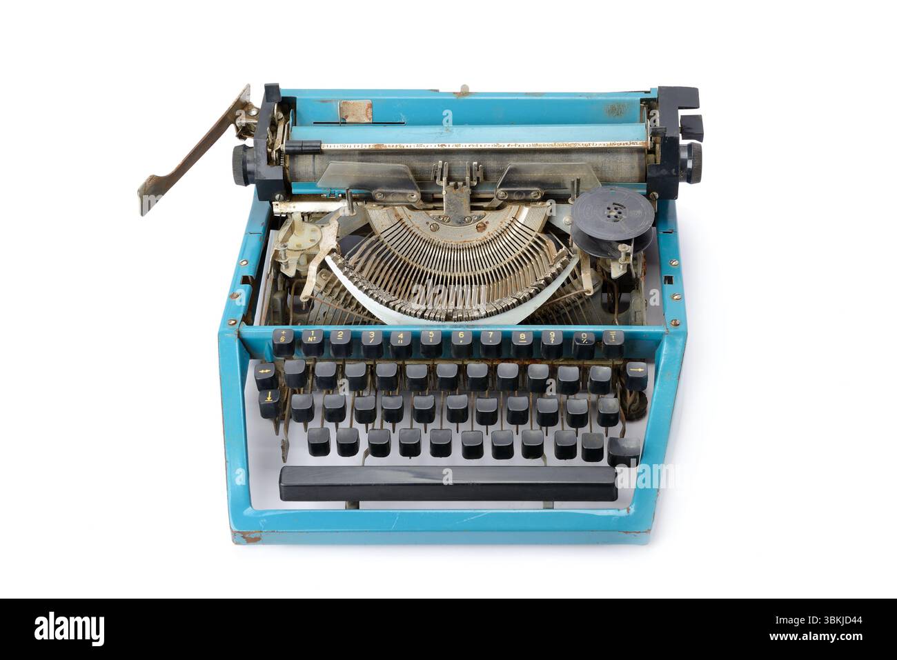 Old classic typewriter on Cut Out Stock Images & Pictures - Alamy