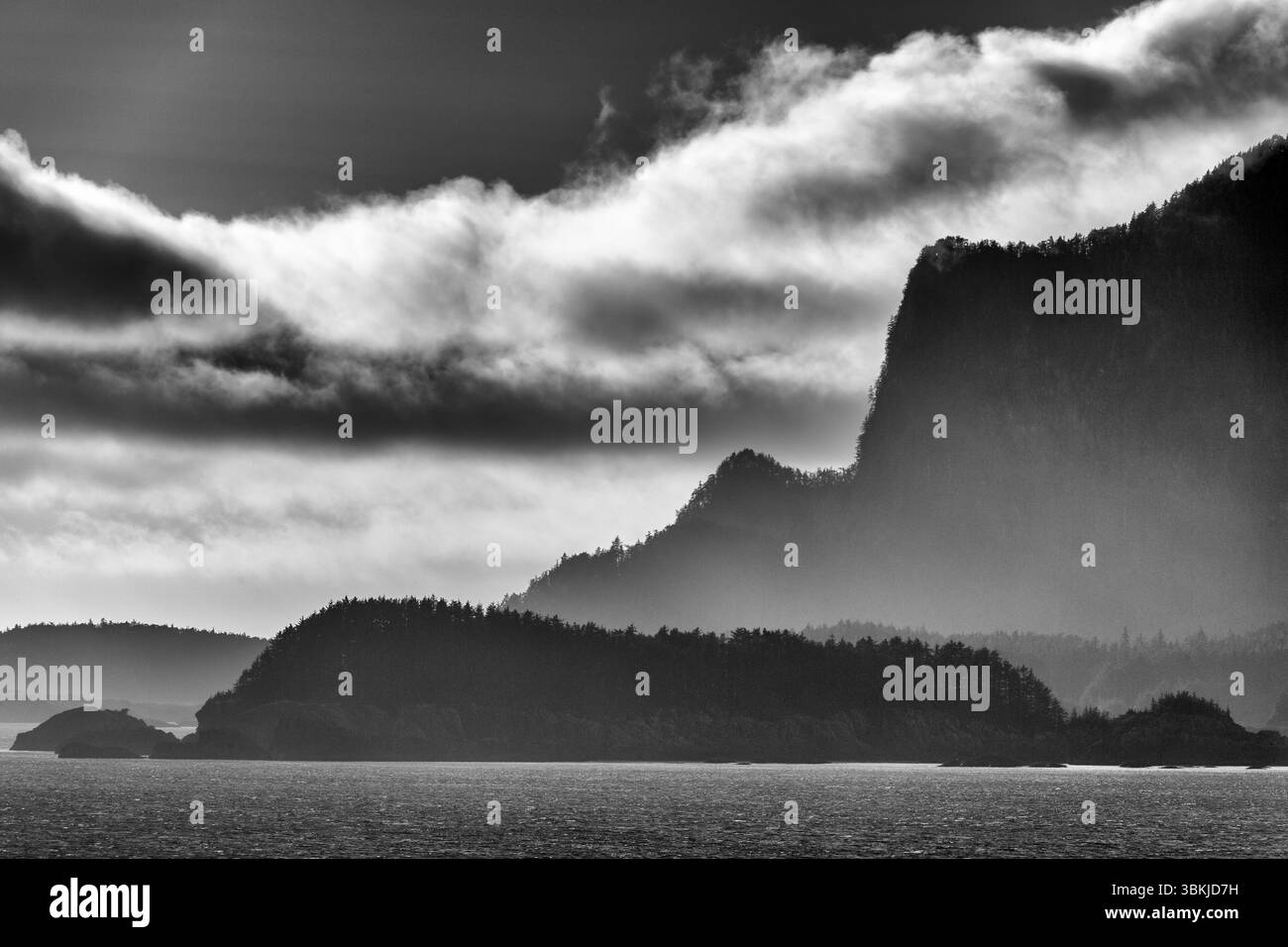 Icy strait Black and White Stock Photos & Images - Alamy