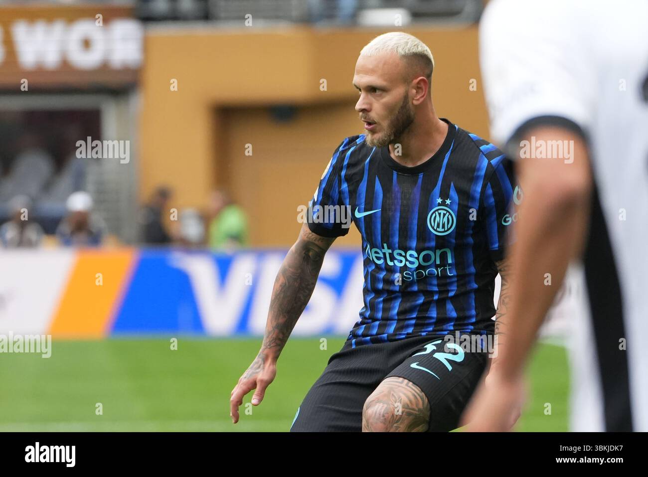 Seattle, United States. 21st June, 2025. Inter Milan defender Federico ...