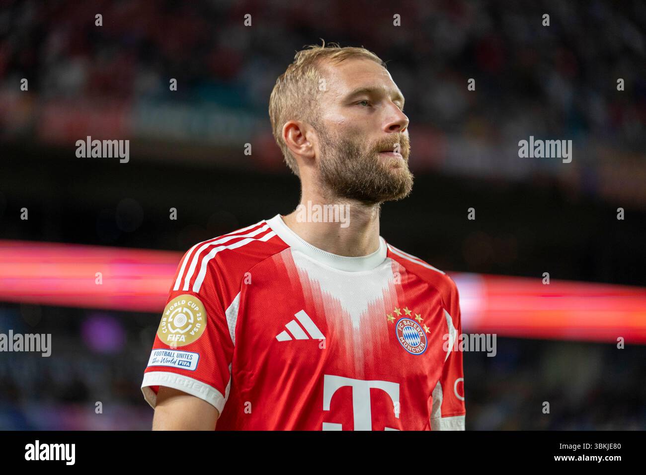 Konrad Laimer (FC Bayern Muenchen, #27) FIFA Club World Cup: FC Bayern ...