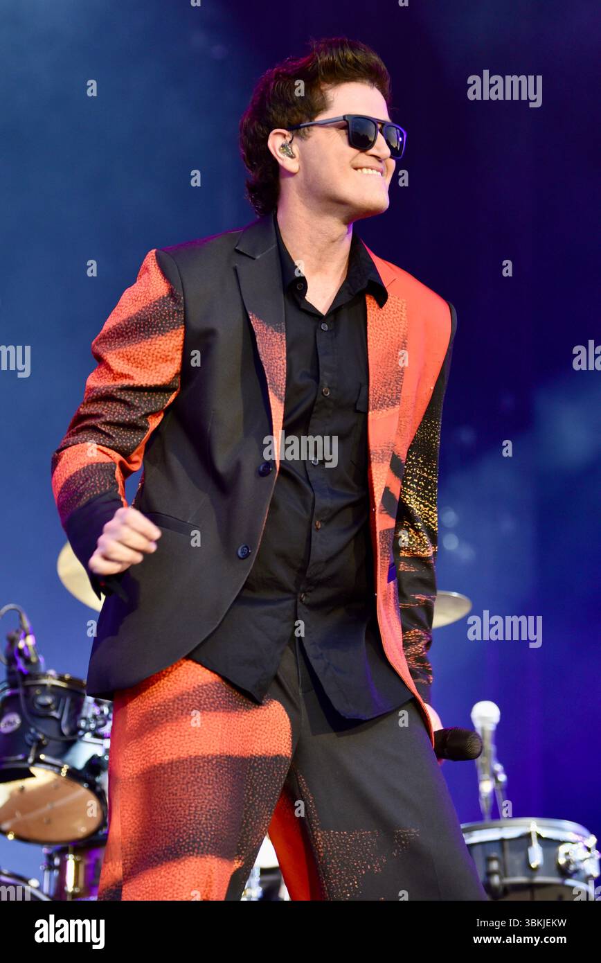 Script isle wight festival hi-res stock photography and images - Alamy