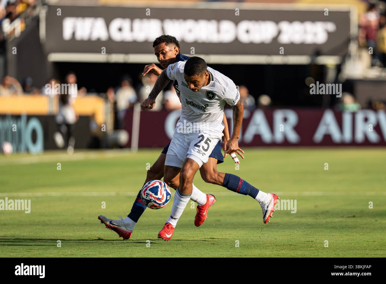Botafogo midfielder Allan (25) during a 2025 FIFA Club World Cup match ...