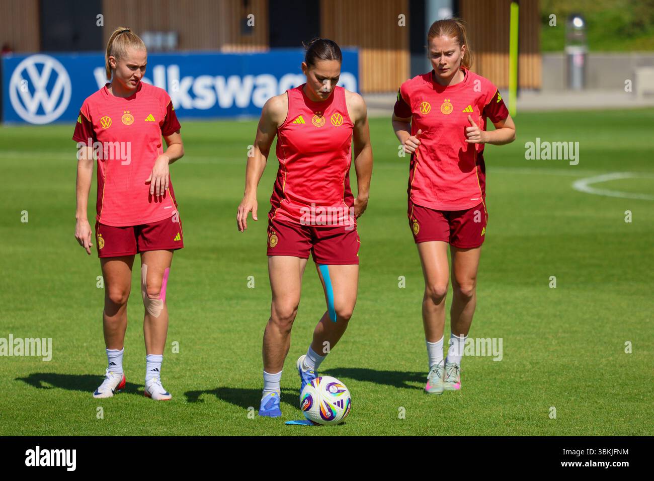 Herzogenaurach, Deutschland. 21st June, 2025. Herzogenaurach, Deutschland 21. Juni 2025: DFB ...