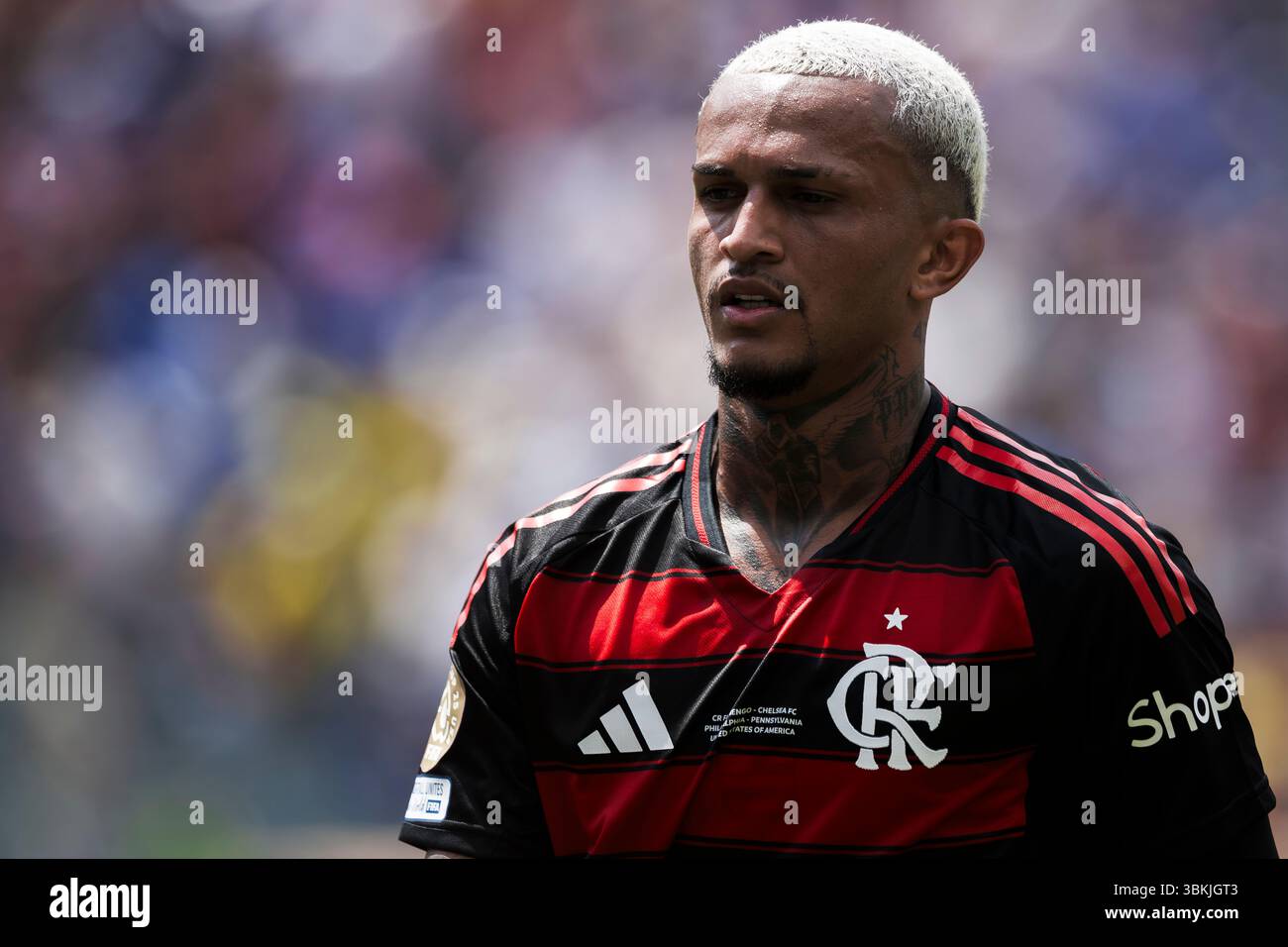 Wesley of CR Flamengo looks on during the FIFA Club World Cup football ...