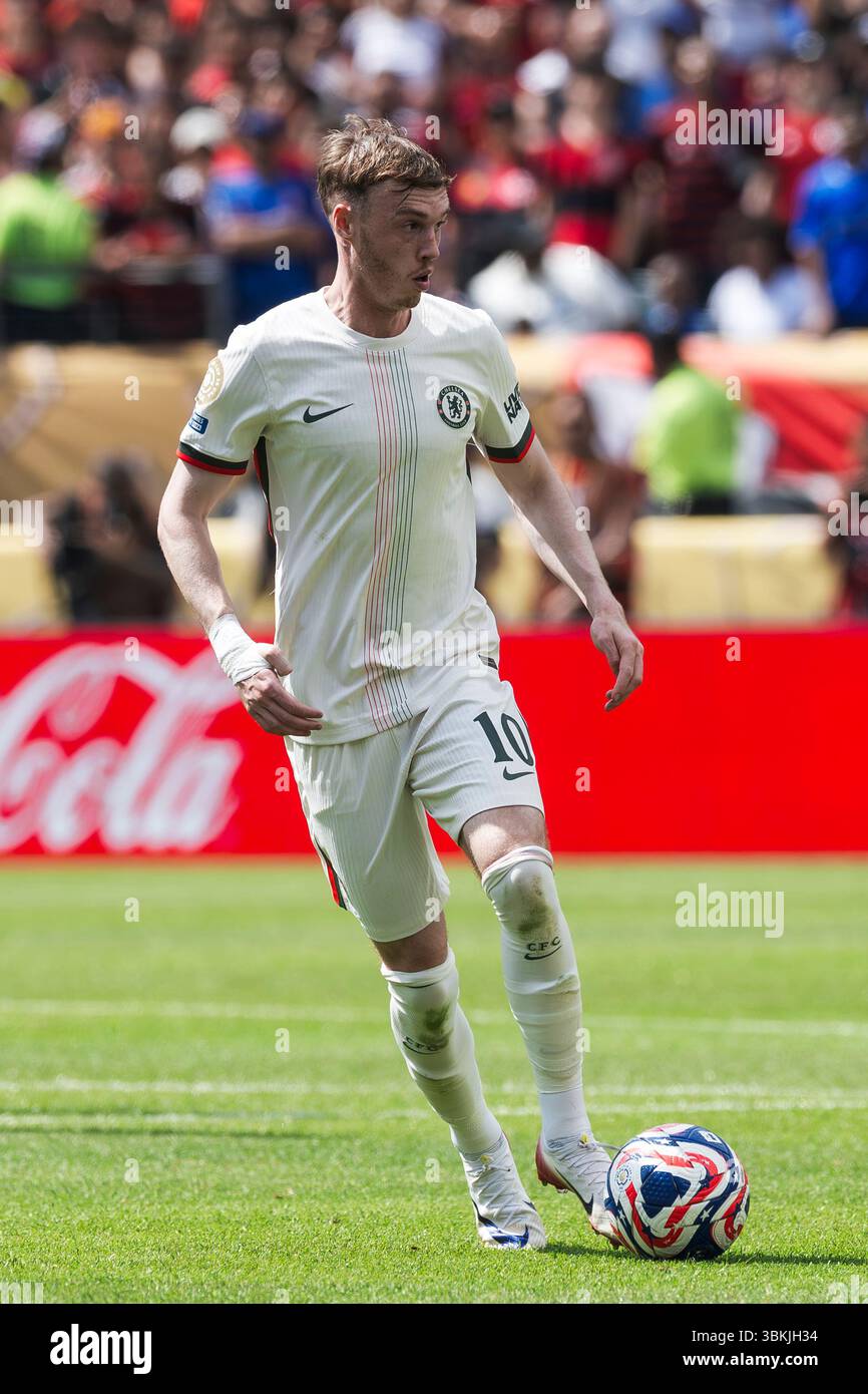 Cole Palmer of Chelsea FC in action during the FIFA Club World Cup ...