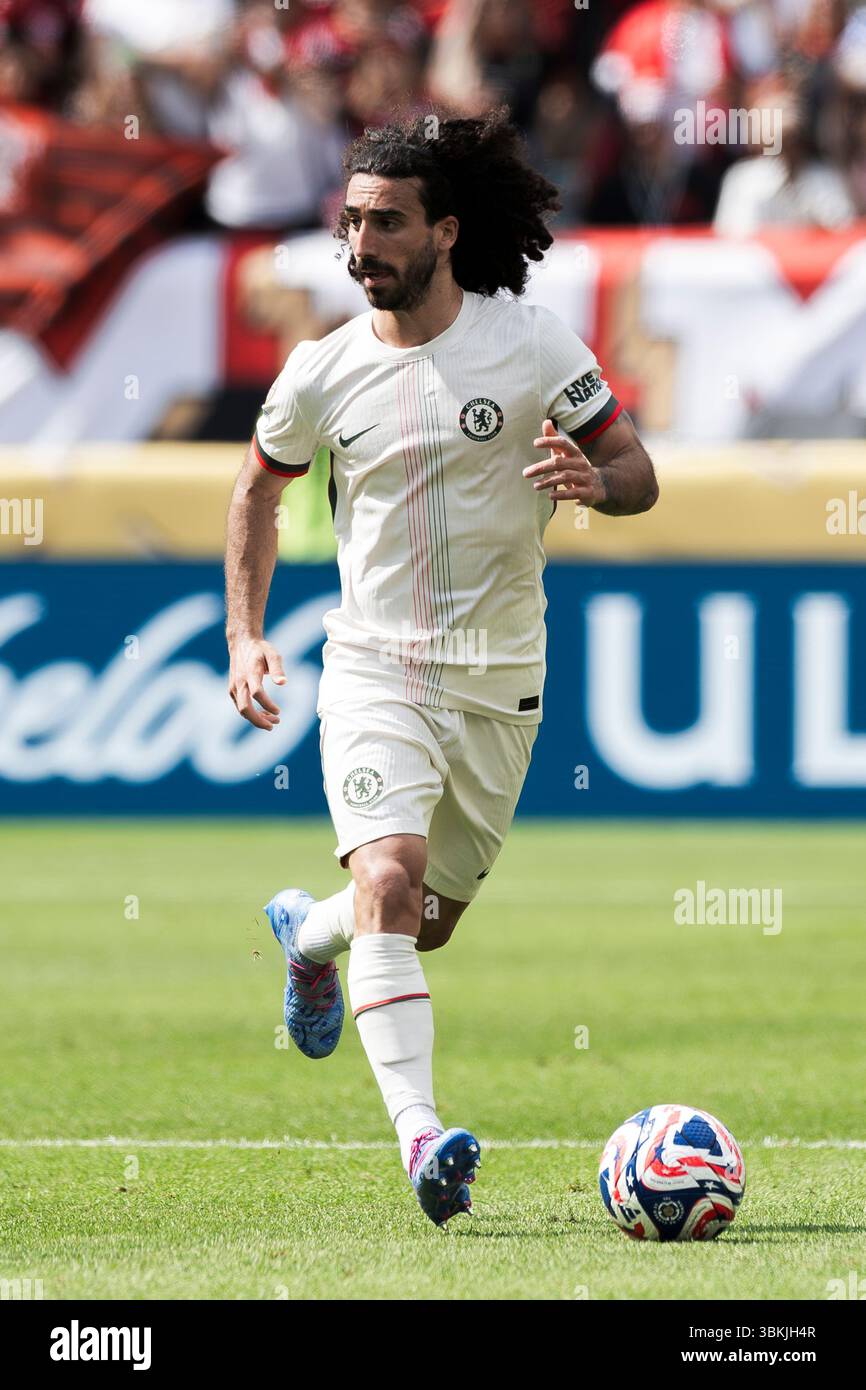 Marc Cucurella of Chelsea FC in action during the FIFA Club World Cup ...