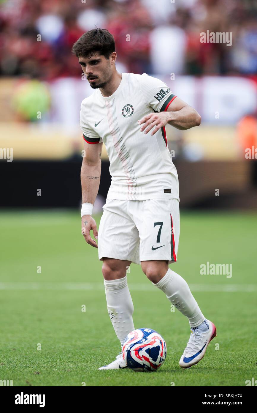 Pedro Neto of Chelsea FC in action during the FIFA Club World Cup ...