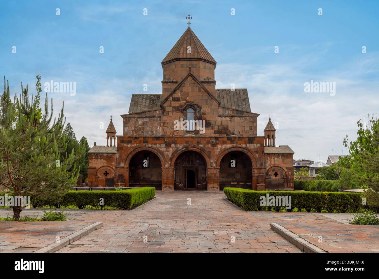 The 7th-century Saint Gayane Church in Vagharshapat, a UNESCO site ...