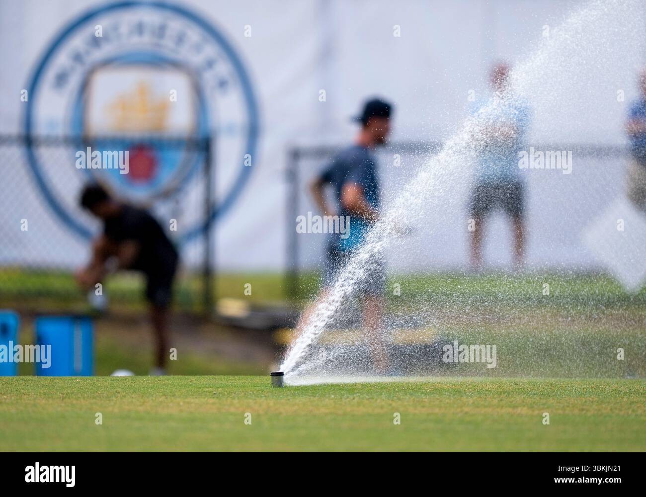 Boca Raton, Vereinigte Staaten. 21st June, 2025. Logo von Manchester ...