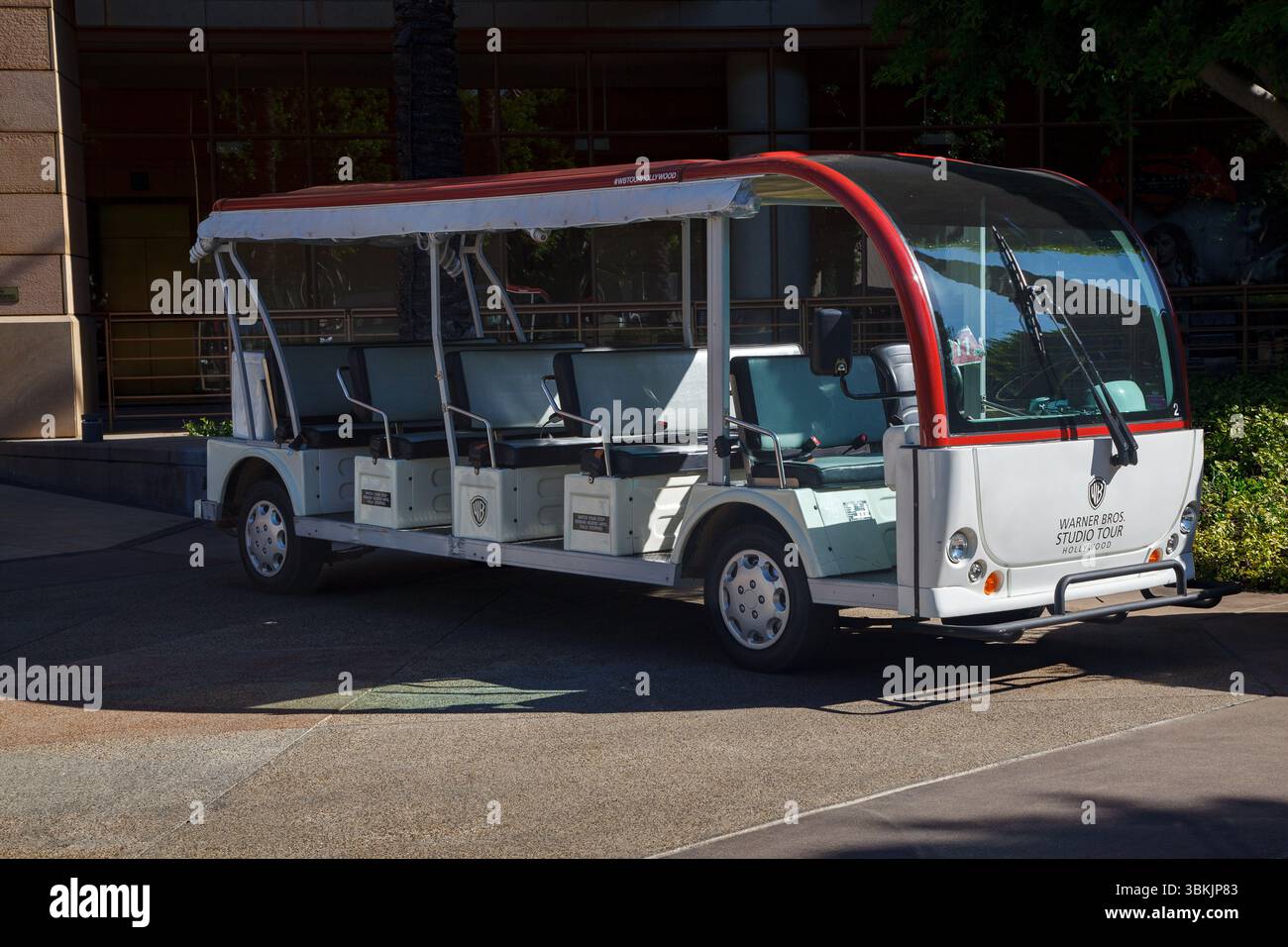 The Warner Bros Studios tour bus, Burbank, Los Angeles, CA, United ...