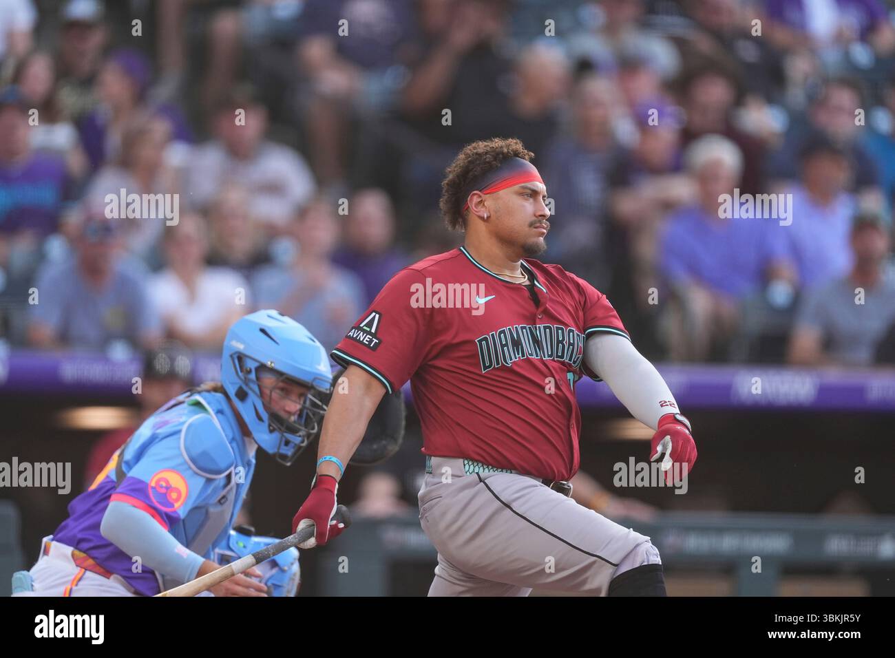 Arizona Diamondbacks first baseman Josh Naylor (22) in the first inning ...