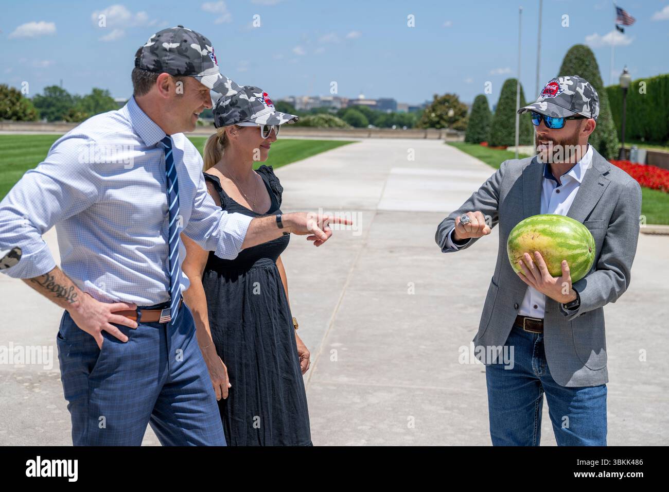 Secretary of Defense Pete Hegseth hosts NASCAR Coca-Cola 600 Winner ...