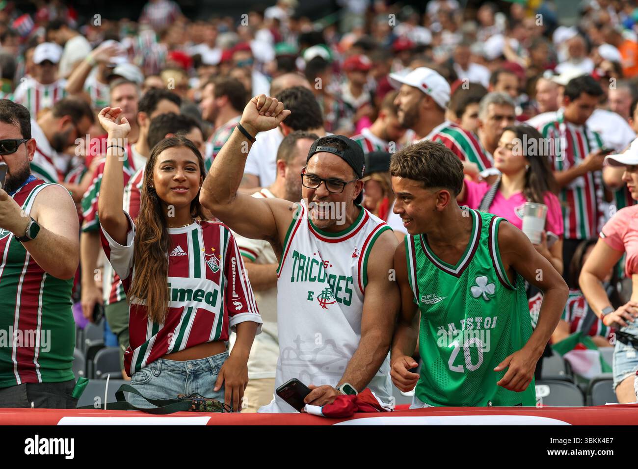 Fluminense fans during a match against Ulsan HD for the FIFA Club World ...