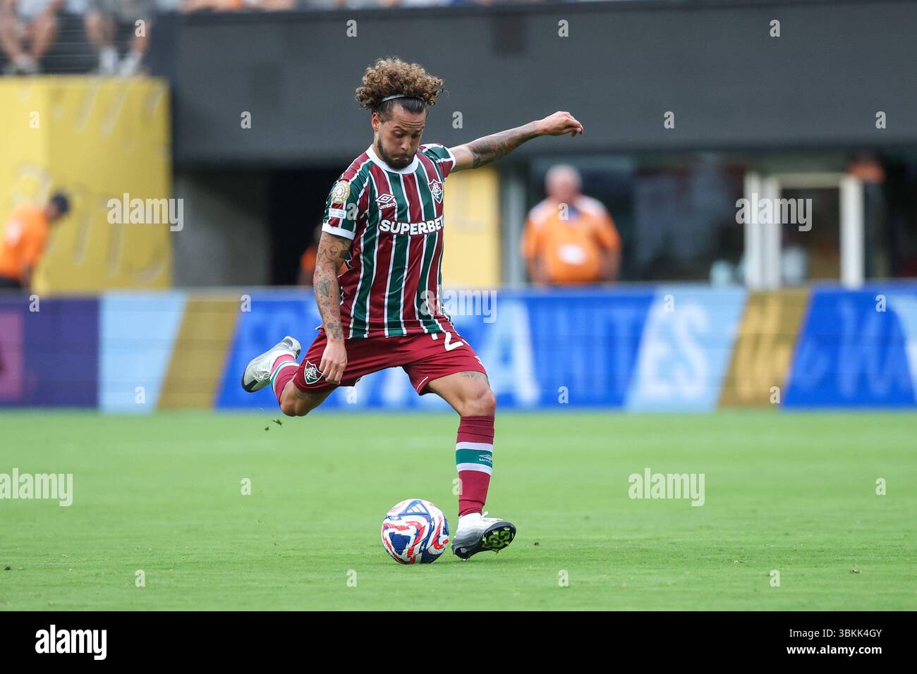 Fluminense's Guga during the match against Ulsan HD for the FIFA Club ...