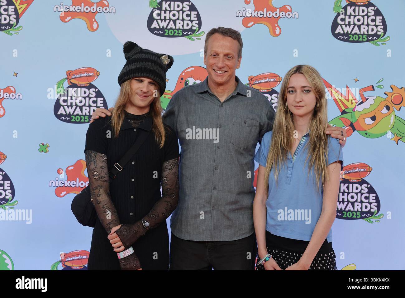 Santa Monica, California, USA. 21st June, 2025. Spencer Hawk, Tony Hawk ...