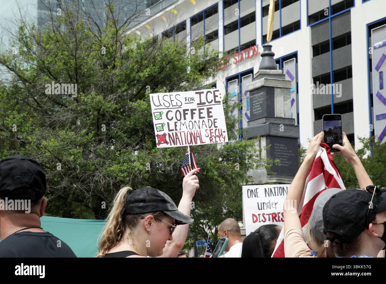 No kings peaceful protest hi-res stock photography and images - Alamy