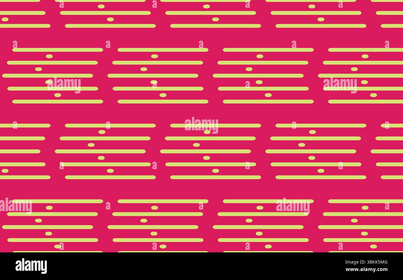 Red and Yellow Striped Tech Pattern Vector Background for Seamless ...