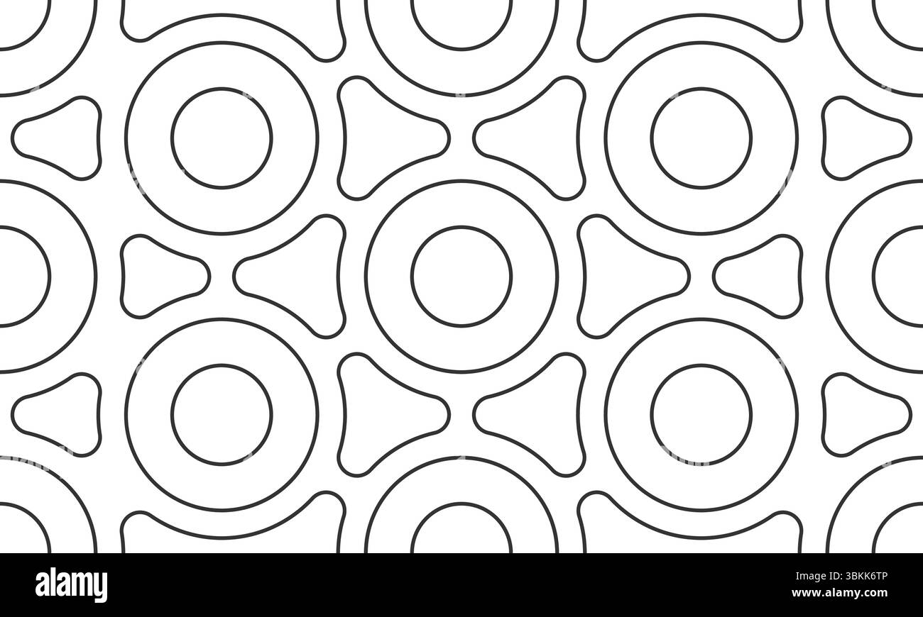 Vibrant geometric design intersecting Cut Out Stock Images & Pictures ...