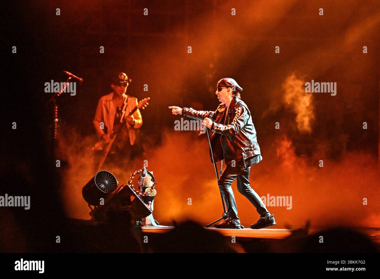 Clisson, France. 21st June, 2025. Scorpions performing live on stage on ...
